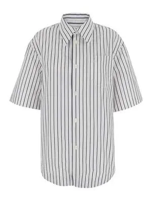 AMI Paris Striped Cotton Shirt - Multicolor