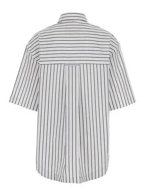 AMI Paris Striped Cotton Shirt - Multicolor