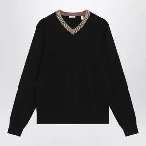 Burberry Wool Sweater - Black