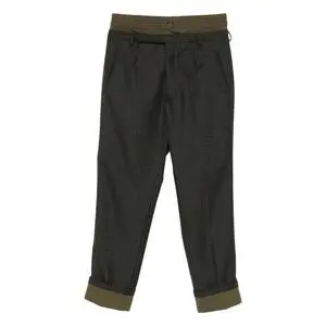 Prada Trousers Tailored Trousers - Green