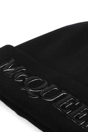 Alexander McQueen Cashmere Beanie Hat