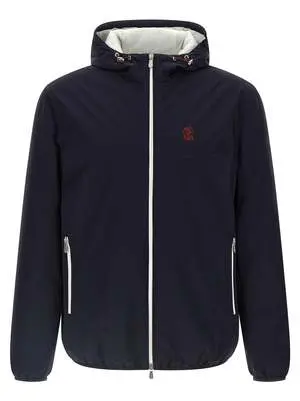 Brunello Cucinelli Windproof Jacket - Blue