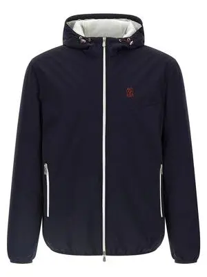 Brunello Cucinelli Windproof Jacket - Blue