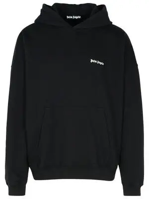 Palm Angels Cotton Sweatshirt - Black