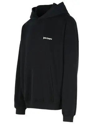 Palm Angels Cotton Sweatshirt - Black