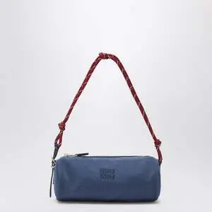 Miu Miu MIU MIU Cotton Gabardine Pouch Blue