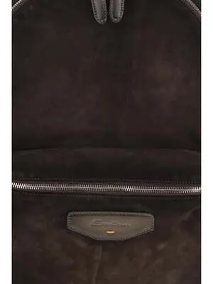 Santoni Suede Backpack