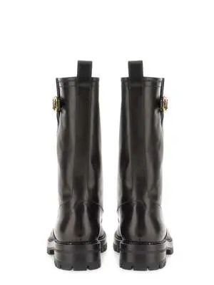 Versace Leather Boots