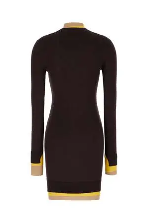 Fendi Long Sleeve Dress - Multicolor
