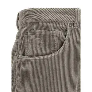 Brunello Cucinelli Grey Trousers Regular & Straight-leg Trousers