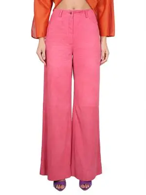 Alberta Ferretti Wide Pants - Pink