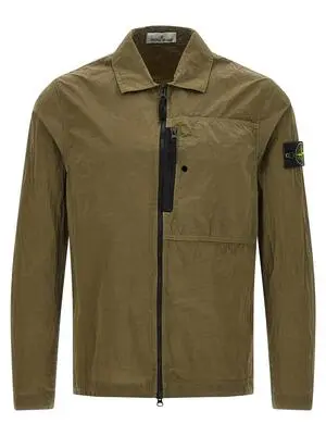 Stone Island 120004' Overshirt - Green