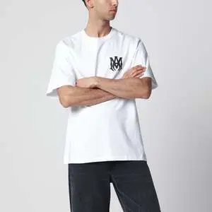 Amiri Cotton T-shirt With Logo Print - White