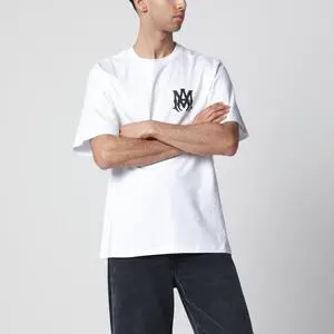 Amiri Cotton T-shirt With Logo Print - White