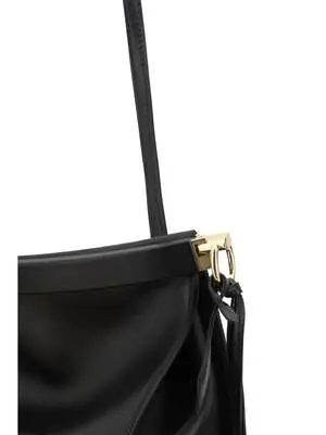 Alaïa Le Click West Medium Shoulder Bag - Black