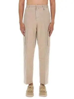 Fendi Gabardine Pants - Cream