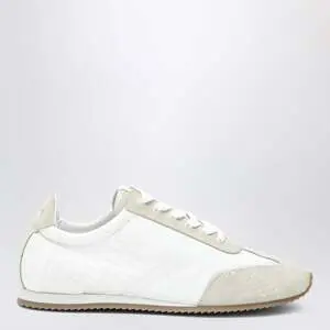 TOTEME Canvas And Suede Sport Sneakers - White