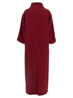Gucci Gg Jacquard Long Coat