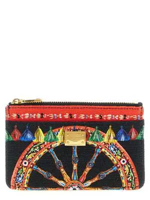 Dolce & Gabbana Carretto' Card Holder - Multicolor