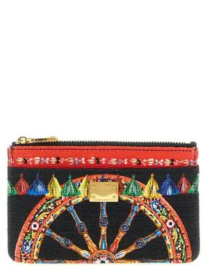 Dolce & Gabbana Carretto' Card Holder - Multicolor