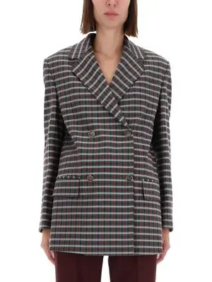 Etro Double-breasted Jacket - Gray