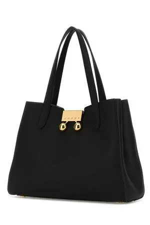 Marni Leather Trunkaroo Shoulder Bag