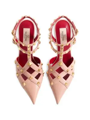 Valentino Garavani Studdy Leather Pumps