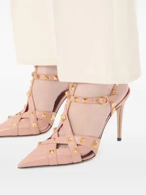Valentino Garavani Studdy Leather Pumps