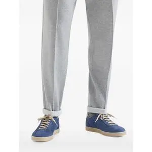 Brunello Cucinelli Suede Low-top Sneakers