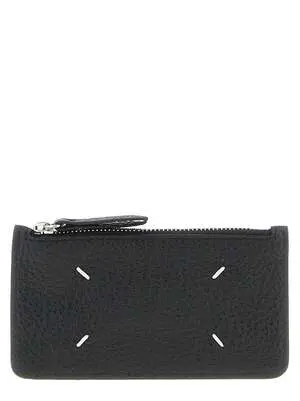 MAISON MARGIELA Zipped Cardholder - Black