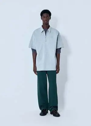 Miu Miu Half-zip Polo Shirt