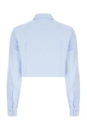 Raf Simons Cropped Shirt With Logo