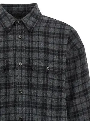 WILLY CHAVARRIA Padded Overshirt - Gray