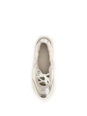 Chloé Kick Ballerinas Sneakers - Silver