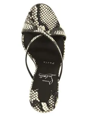 CHRISTIAN LOUBOUTIN Mulazee Sandals - Gray
