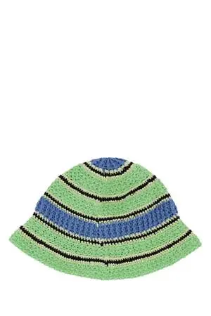 Stella McCartney Embroidered Crochet Hat