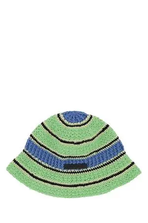 Stella McCartney Embroidered Crochet Hat - Multicolor