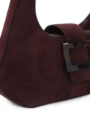 ROGER VIVIER Belle Vivier Mini Leather Hobo Bag