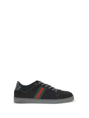 Gucci Stretch Gg Fabric Sneakers - Black