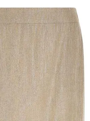 Peserico Lamé Thread Skirt