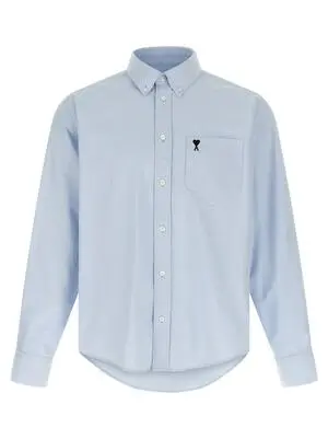 AMI Paris De Coeur' Shirt - Blue