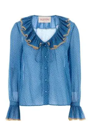 Valentino Garavani Printed Silk Blouse - Multicolor