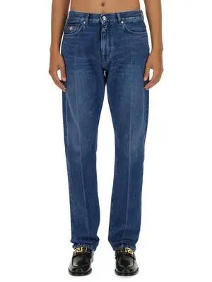 Versace Regular Fit Jeans - Blue