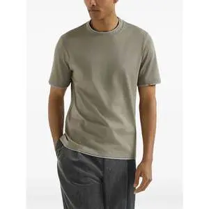 Brunello Cucinelli Grey T-shirts & Vests T-shirts
