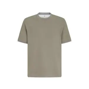 Brunello Cucinelli Grey T-shirts & Vests T-shirts