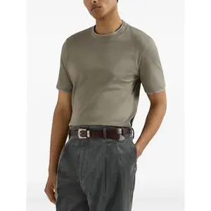 Brunello Cucinelli Grey T-shirts & Vests T-shirts