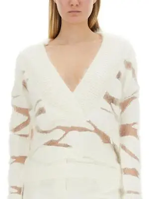 TOM FORD V-neck Sweater - Cream
