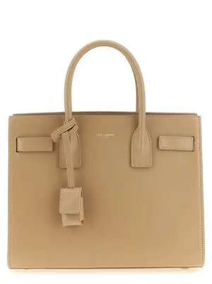 SAINT LAURENT SAINT LAURENT Smooth Leather Baby Sac De Jour Handbag