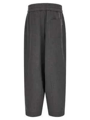AMI Paris Mélange Wool Pants