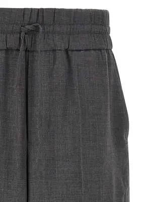 AMI Paris Mélange Wool Pants